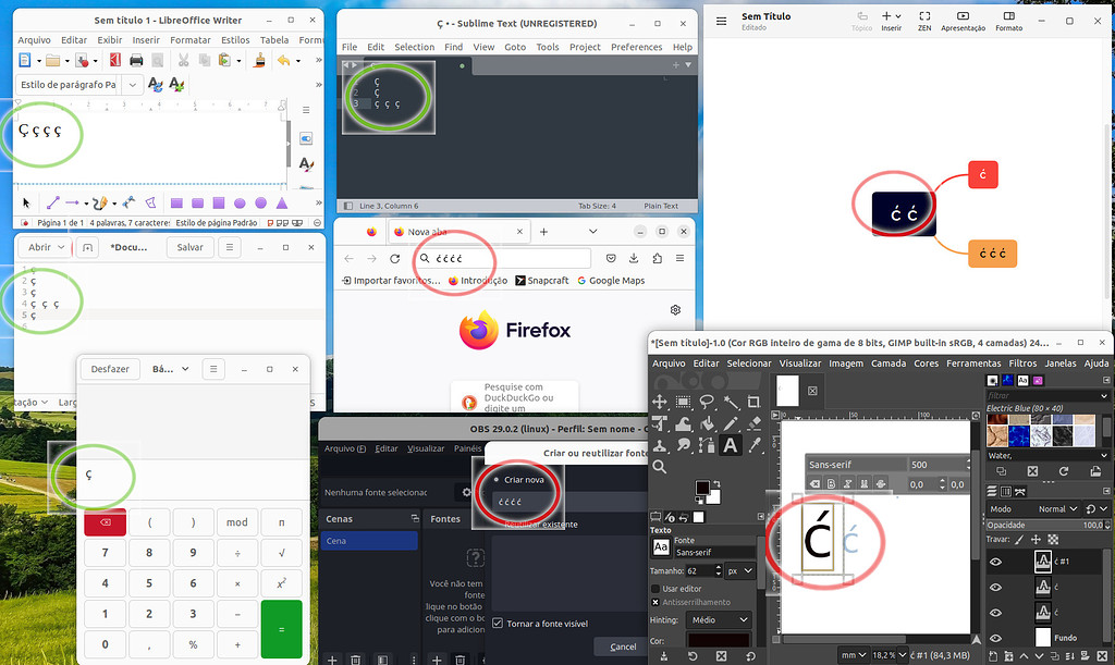 Keyboard encoding error in all programs installed with snap command - snapcraft - snapcraft.io