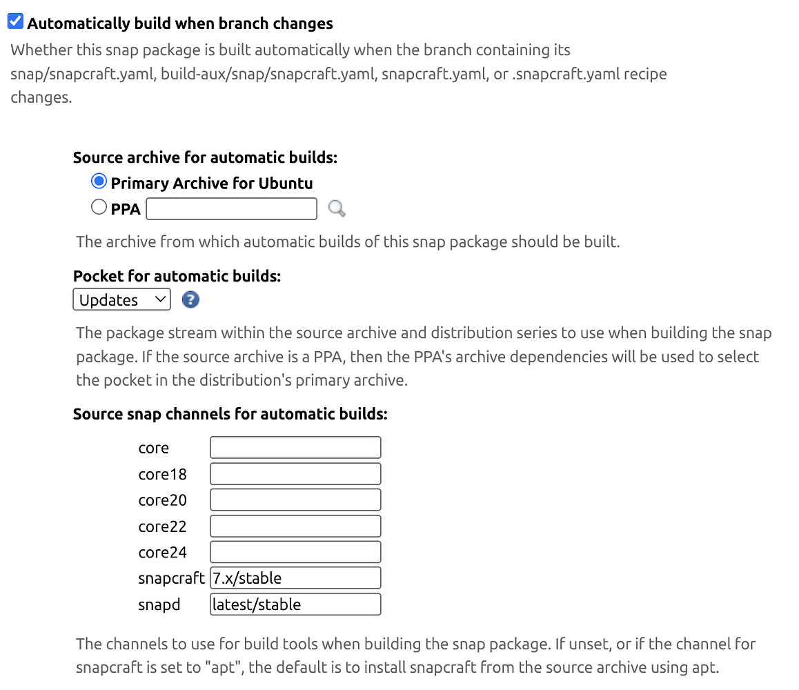 Launchpad builds failing with "cannot install snap base "core20"" - snapcraft - snapcraft.io