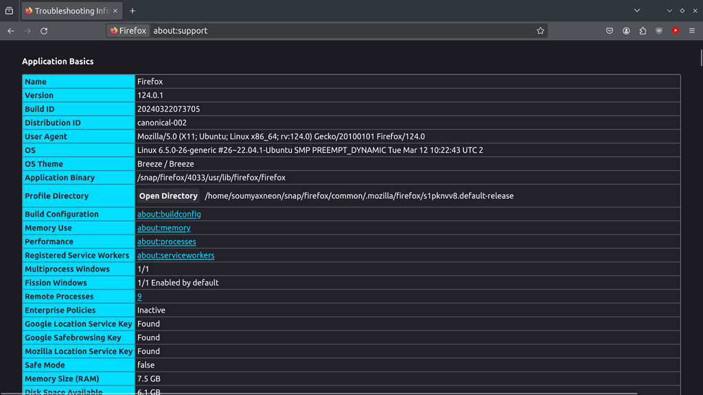 Firefox theming issues in KDE - snap - snapcraft.io