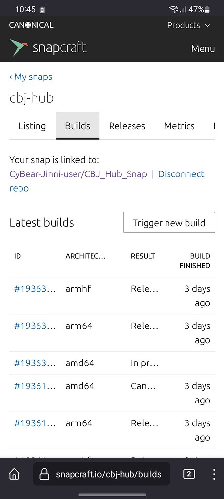 Cloud build got stuck - snapcraft - snapcraft.io