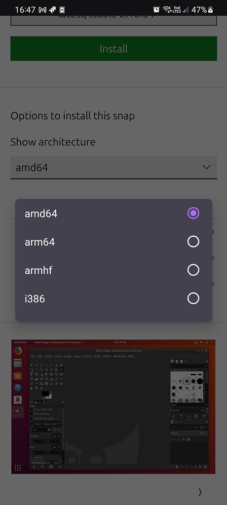 Gimp RISK-V support - snapcraft - snapcraft.io
