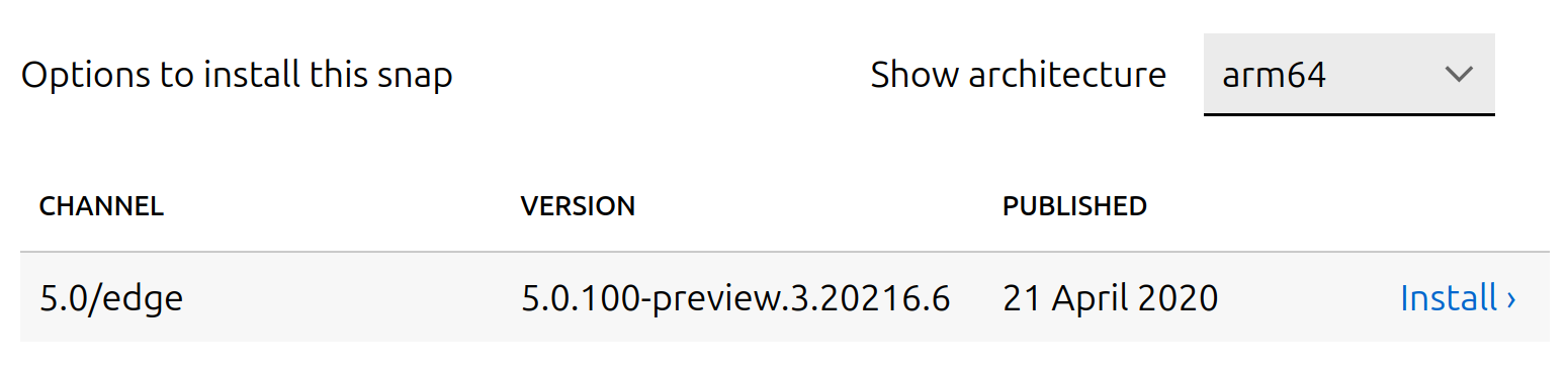 Dotnet 7 cannot built on architectures arm64, s390x, ppc64 and elarmhf on Core22 - snap ...